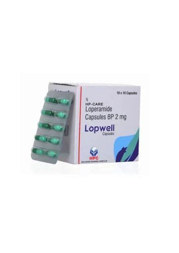 Loperamide Capsule 2mg At ₹ 400box Tithal Valsad Id 2851519689130