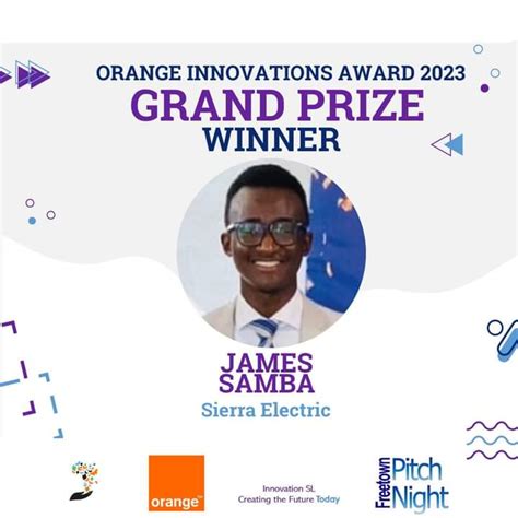 James Samba Triumphs In The 2023 Orange Social Venture Prize Switsalone