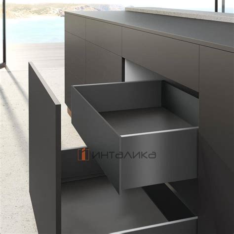 Внутренний ящик высокий HETTICH AvanTech You Quadro M Push to Open ...