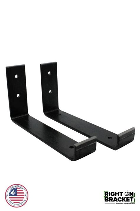 Hook Shelf Brackets Reliable And Simple Install Right On Bracket