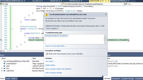 unable to retrieve json data from remote server binding to object in