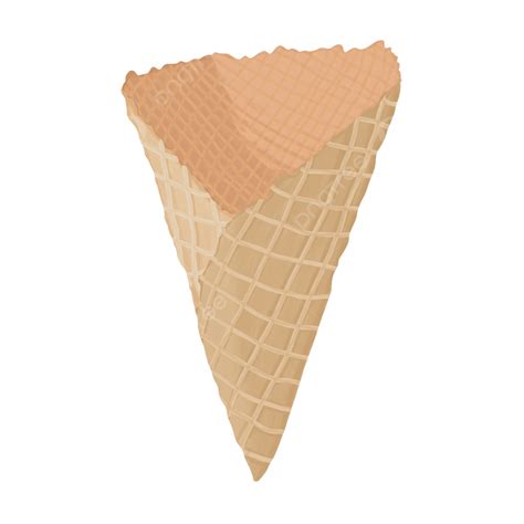 Ice Cream Cone Waffle Cartoon Illustration Cartoon Clipart Ice Clipart Waffle Clipart Png