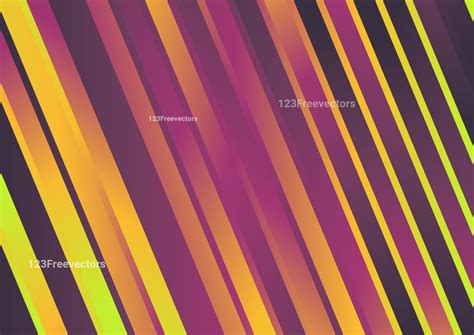 Green Orange And Pink Gradient Diagonal Lines Background Vector Illustration