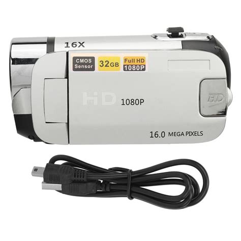 Цифровая камера D90 1080P 16MP с 2,4-дюймовым поворотным экраном ...