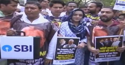 Congress Protests In Delhi On Adani Hindenburg Row