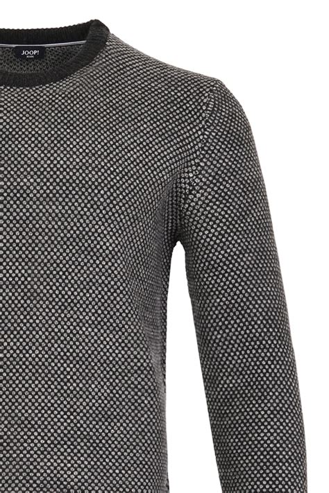 Пуловер мужской JOOP JEANS, цвет Серый, состав 50% акрил 50% шерсть ...