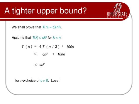 Ppt Introduction To Algorithms Solving Recursions Powerpoint