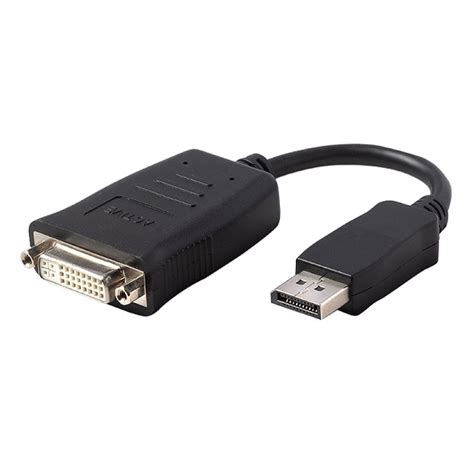 Active Dp Displayport To Dvi Monitor Display Video Graphic Card Adapter