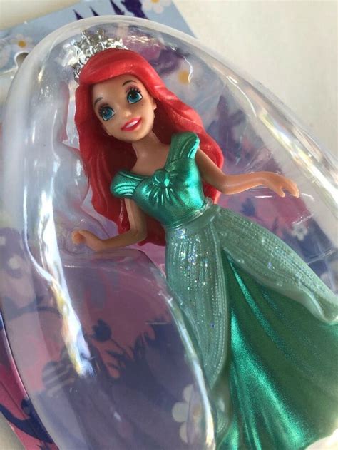 Disney Princess Magiclip Ariel Magic Clip On Dress Little Mermaid New