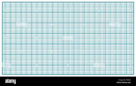 Vecteur Papier Millimétrique Bleu Papier Millimétré Pour Léducation