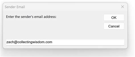 Outlook How To Count Emails From Specific Sender Collecting Wisdom