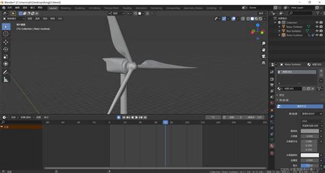 blender制作海上风机动画 海上风机模型绘制方法 CSDN博客