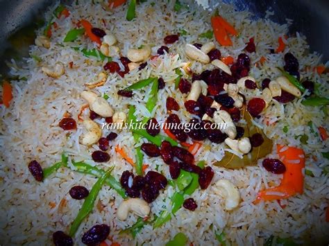 Simple Vegetable Fried Rice Kerala Style