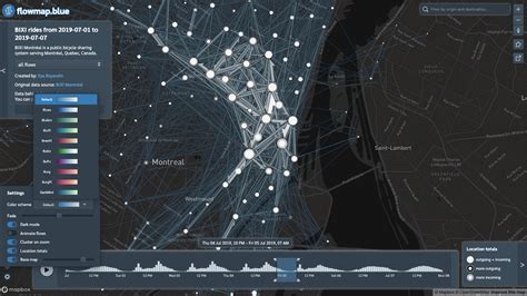 Github Yhlpuyuflowmapblue Flow Map Visualization Tool