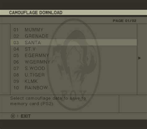 Screenshot Of Metal Gear Solid 3 Subsistence Playstation 2 2005