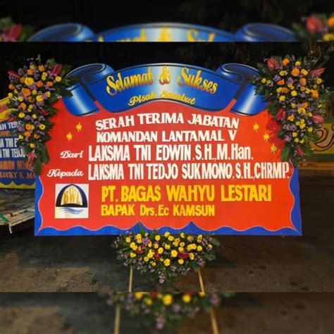 Detail Contoh Karangan Bunga Ucapan Selamat Koleksi Nomer 16