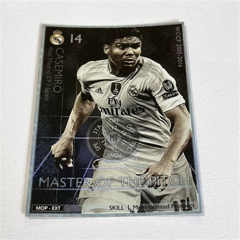 Yahooオークション Wccf 15 16 Mop カゼミロ Casemiro Real Madrid