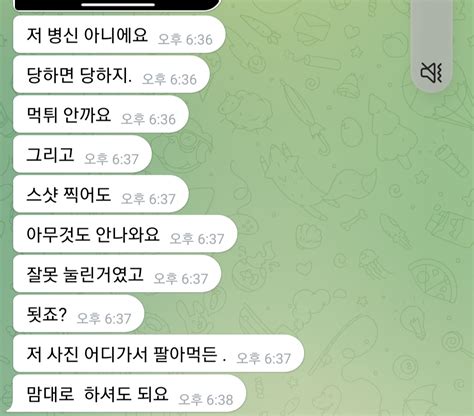 텔레 사진교환 사기