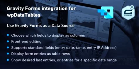 Wpdatatables Gravity Forms Integration Wp Plugin Themepro