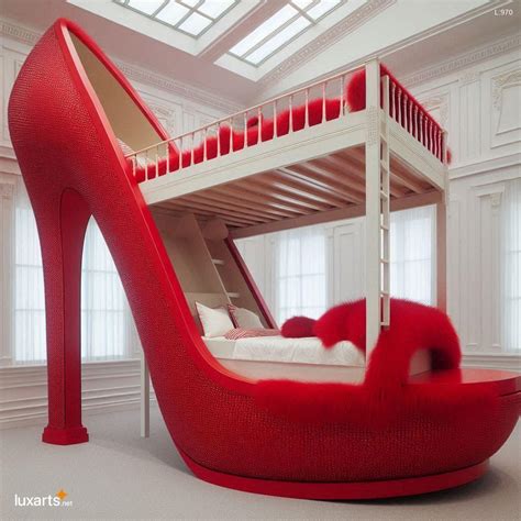 High Heel Shaped Bunk Beds Elevate Your Bedroom With A Touch Of Glamor