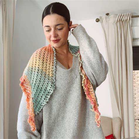 La Brisa Veraniega Pide Un Chal Lanas Rubí Lanas Rubí