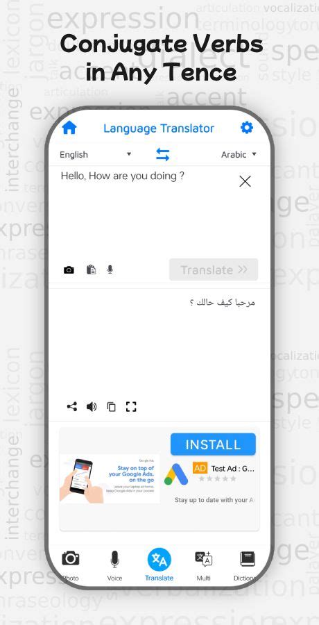 Language Translator Android App Template By Bigteach Codester