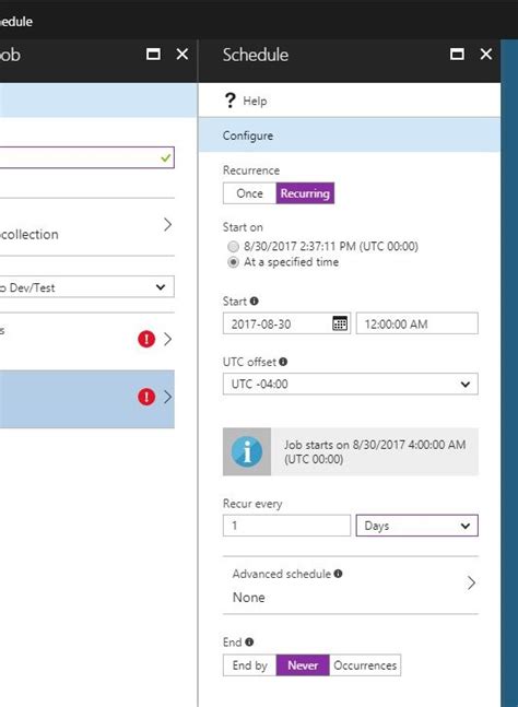 Scheduling Tasks With Azure Scheduler