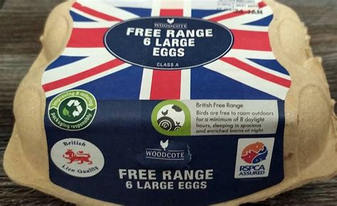 Free Range 6 Large Eggs Woodcote