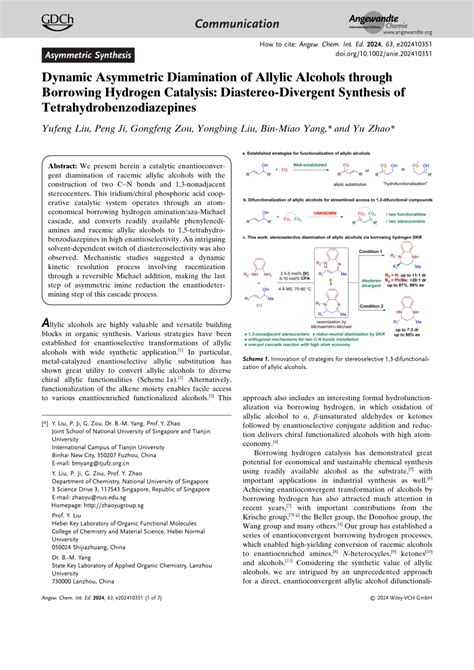 Dynamic Asymmetric Diamination Of Allylic Alcohols Through Borrowing
