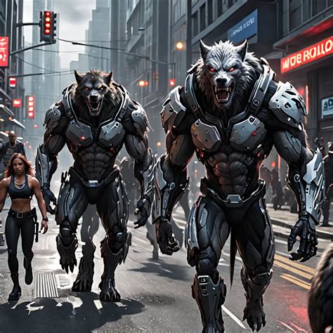 Cyborg Werewolf Domination
