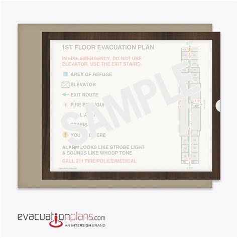 Sign Type Evacuation Maps Room Evacuation Maps Evac Map Holders Only