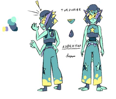 Finished My Concept For Lapidot Fusion Turqoise R Stevenuniverse