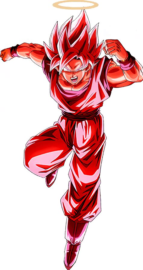Super Kaioken Goku Halo Upscale By Woodlandbuckle On Deviantart