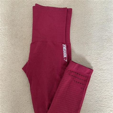 Energy Seamless Gymshark Leggings Colour Berry Had Depop