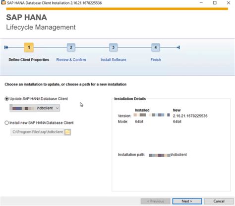 SAP HANA Client Update To Latest Version SAP Basis World