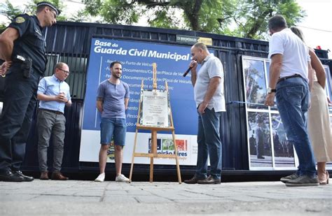 Ribeir O Pires Inaugura Nova Base Da Gcm Na Regi O Central