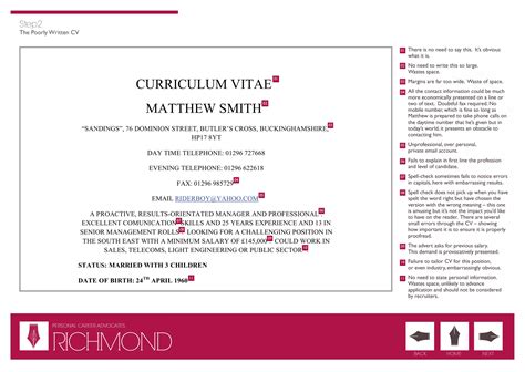 Good Cv Poor Cv Pdf