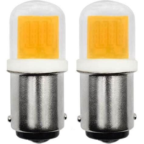 Lot de 2 Ampoules LED B15D à Intensité Variable 230V 3W COB équivalent