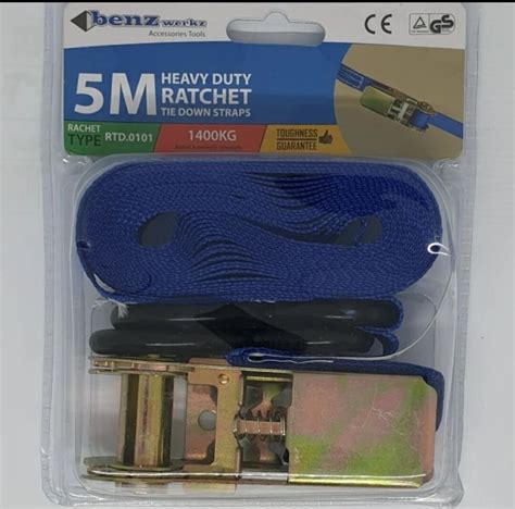 Tali Ikat Barang Pengikat Bak Mobil Ratchet Tie Down Cargo Lashing Belt