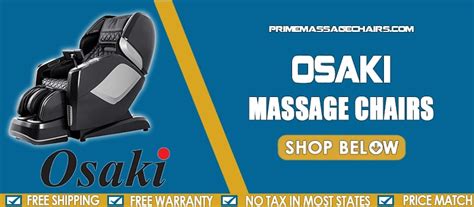 Shop The Best Osaki Massage Chairs Prime Massage Chairs
