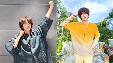 Bts Jin Shares Buzz Cut Look Ahead Of Military Enlistment Army Find Him Even Cuter