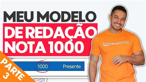 PARTE 3 Modelo Pronto de Redação para o ENEM 2022 PROFINHO da