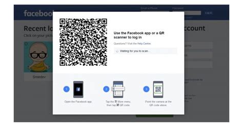 Would You Use A QR Code To Login To Facebook
