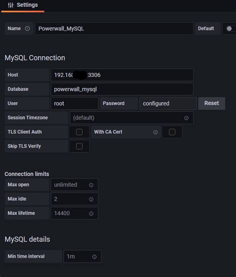 Copy Data From Influxdb To Mysql For Monthly Charts And Time Of Use Pricing · Jasonacox