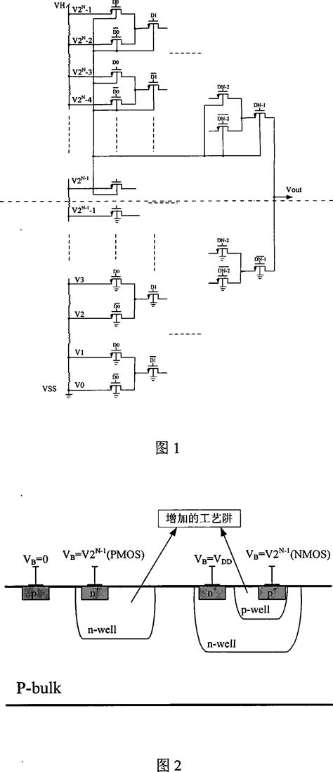 multi threshold digital analog converter for thin film transistor lcd