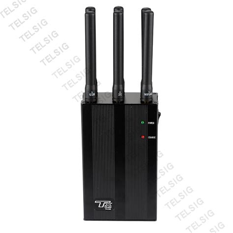 Abs Plastic Aluminum Cell Signal Blocker 6 Antenna Wifi Cellphone