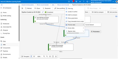 Train A Simple Recommendation Engine Using Azure Machine Learning Designer