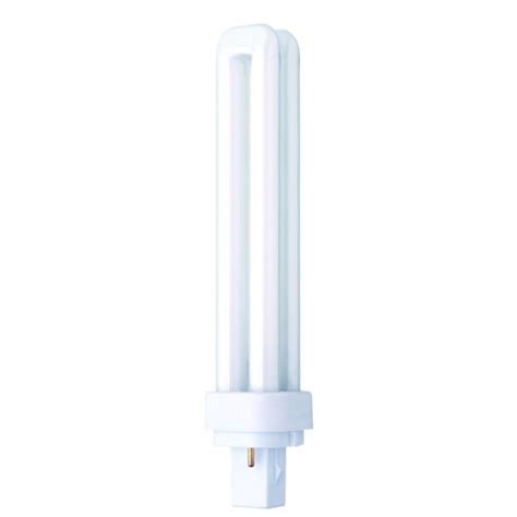 Watt White Pin Biax D Compact Fluorescent CFL Double Turn D Type W K G D Pin