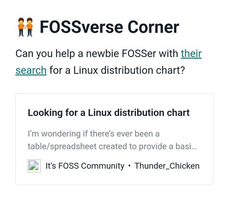 Looking For A Linux Distribution Chart General Linux Question Its