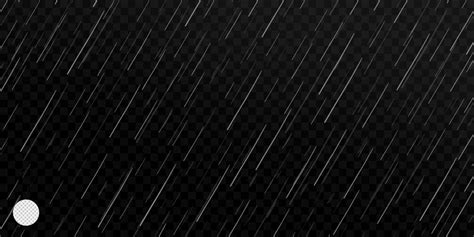 Капли дождя на прозрачном фоне Премиум Psd Файл